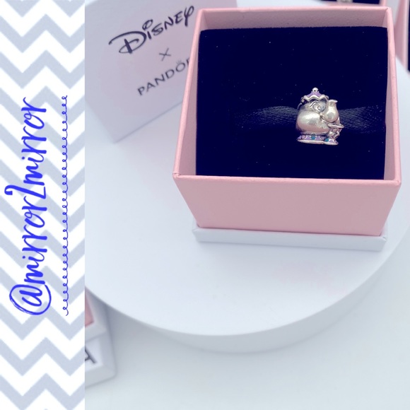 Pandora | Jewelry | Authentic Mrs Potts From Beauty And The Beast ...